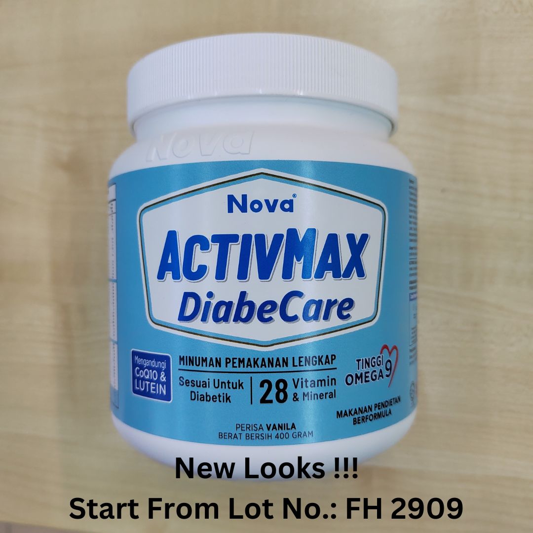 NOVA ACTIVMAX Diabetik Diabecare – Orihealth.my