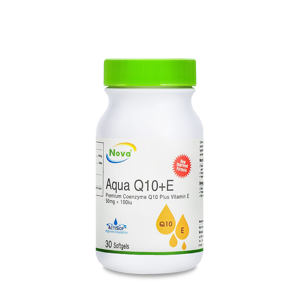 NOVA Aqua Q10 + E Softgels [ 30s / 90s ] – Orihealth.my