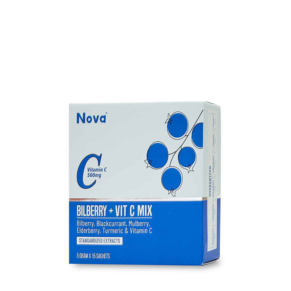 NOVA Bilberry + Vit C Mix [ 5g x 15 sachets ] – Orihealth.my