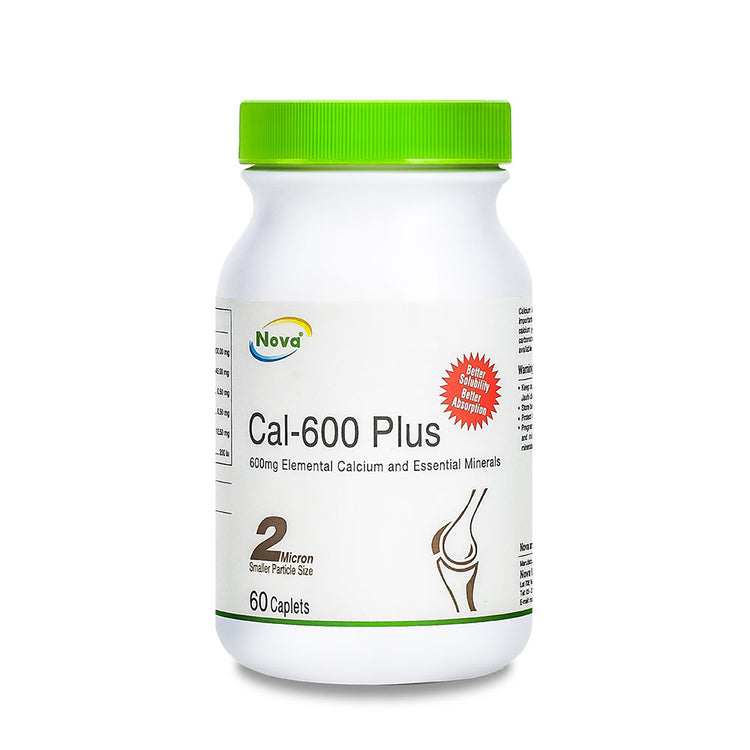 NOVA Cal-600 Plus Caplets 60s – Orihealth.my